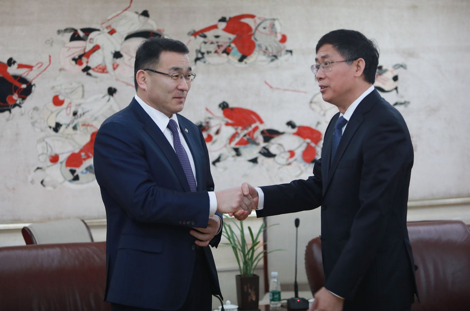 Хотын дарга БНХАУ ын Үндэсний биеийн тамир спортын ерөнхий газрын удирдлагатай уулзлаа Nio Mn