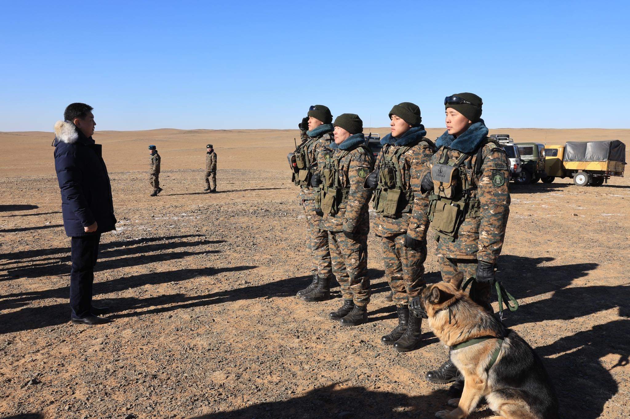 Ерөнхийлөгч У Хүрэлсүх хилийн цэргийн 0223 дугаар салбарт алба хааж буй хилчидтэй уулзав Nio Mn