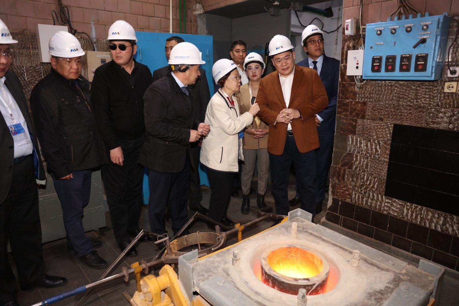 Ерөнхий сайд Л Оюун Эрдэнэ Киргизийн цэвэршүүлэх алтны хүдрийн